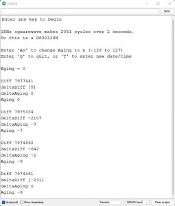 Sync RTC time to a GPS & Setting the DS3231 Aging Offset Register to ...